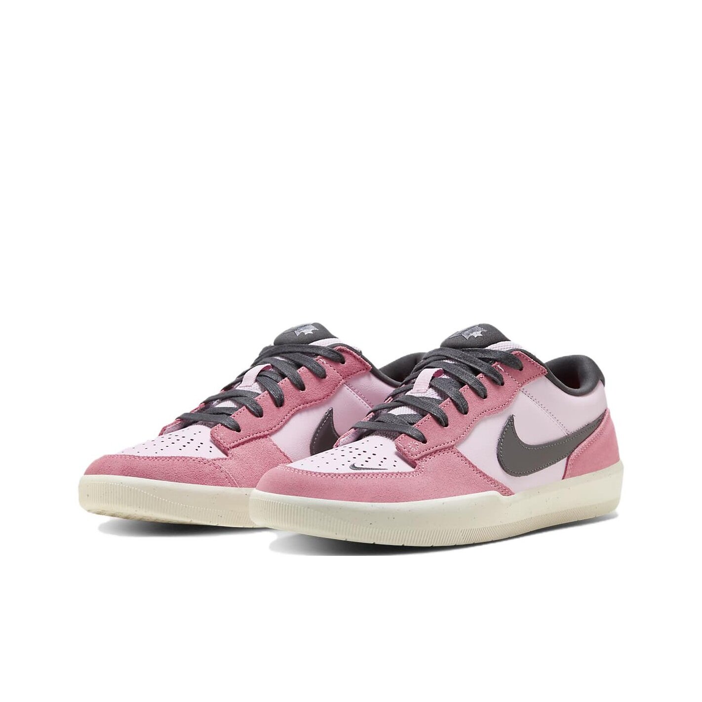 Кроссовки NIKE SB Force 58, размер EU 40 стопа (25CM), розовый/черный — фото 1