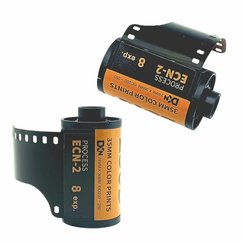 35-миллиметровые рулоны цветной негативной пленки ECN2 для проявки, подходящие для традиционных фотоаппаратов и обучения начинающих фотографов