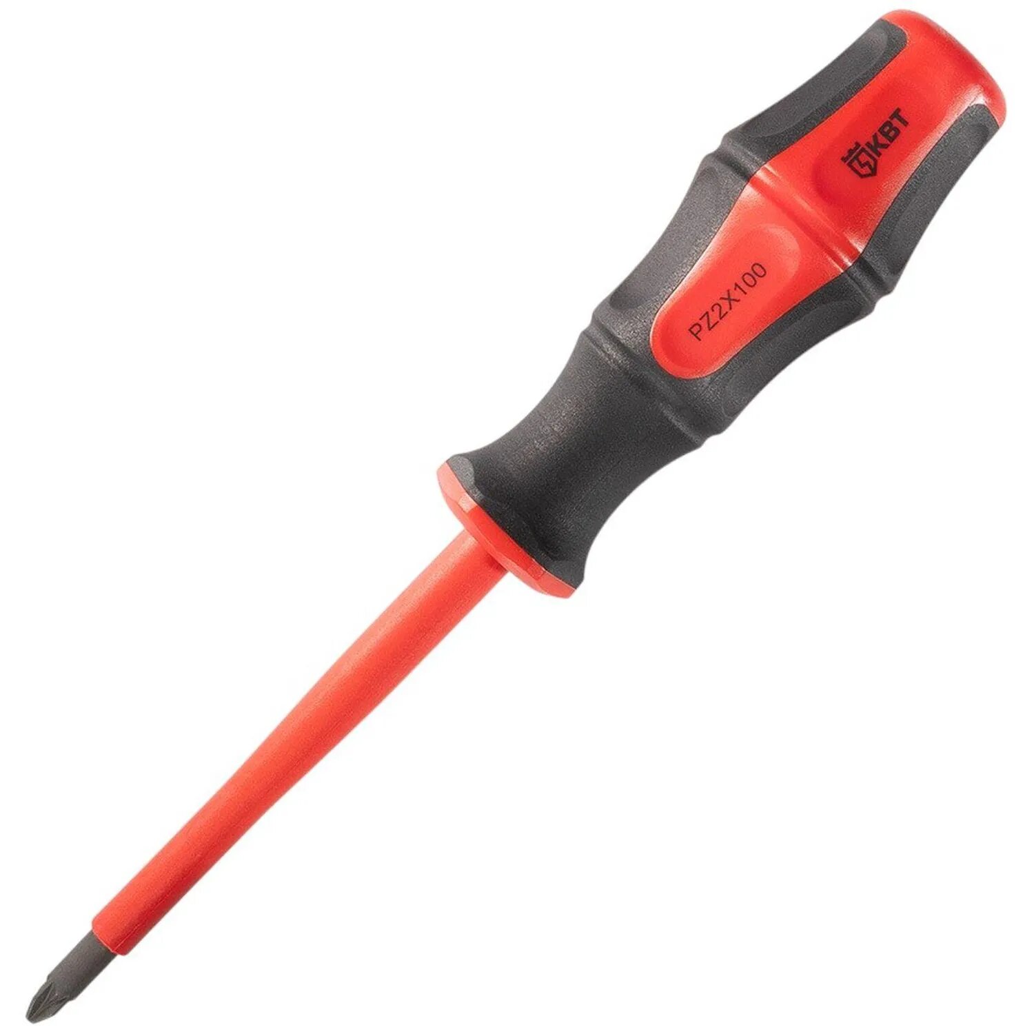 Отвертка диэлектрическая PZ2x100 серия профи (КВТ) 78614