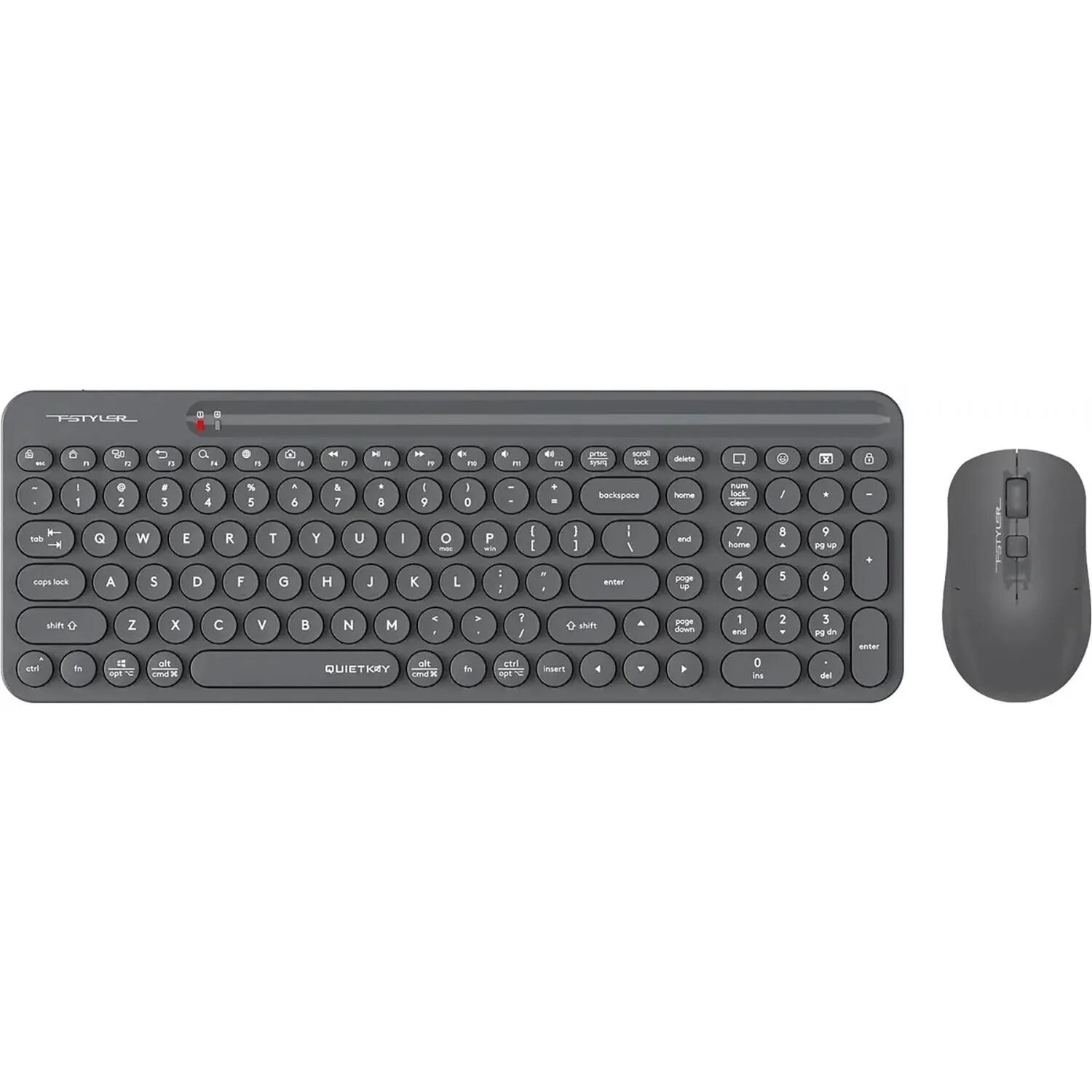 Набор клавиатура+мышь A4Tech Fstyler FG3300 Air2 сер/USB/беспр/slim 2012611