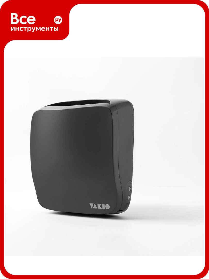 Прибор вентиляционный Vakio Бризер 80 Темно-серый (RAL 7012) 21719