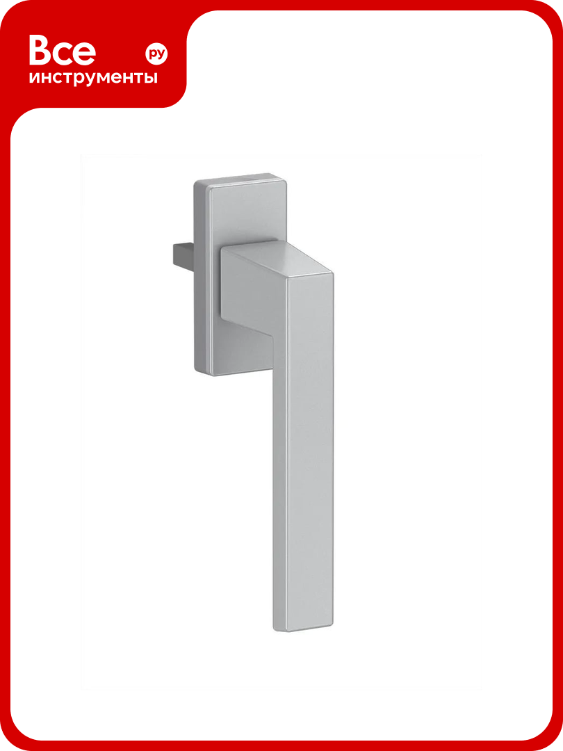 Ручка оконная DORF TALLINN , алюм, 8-ми позиционная,35 штифт, серебро 170. silver. м35.45D/УП