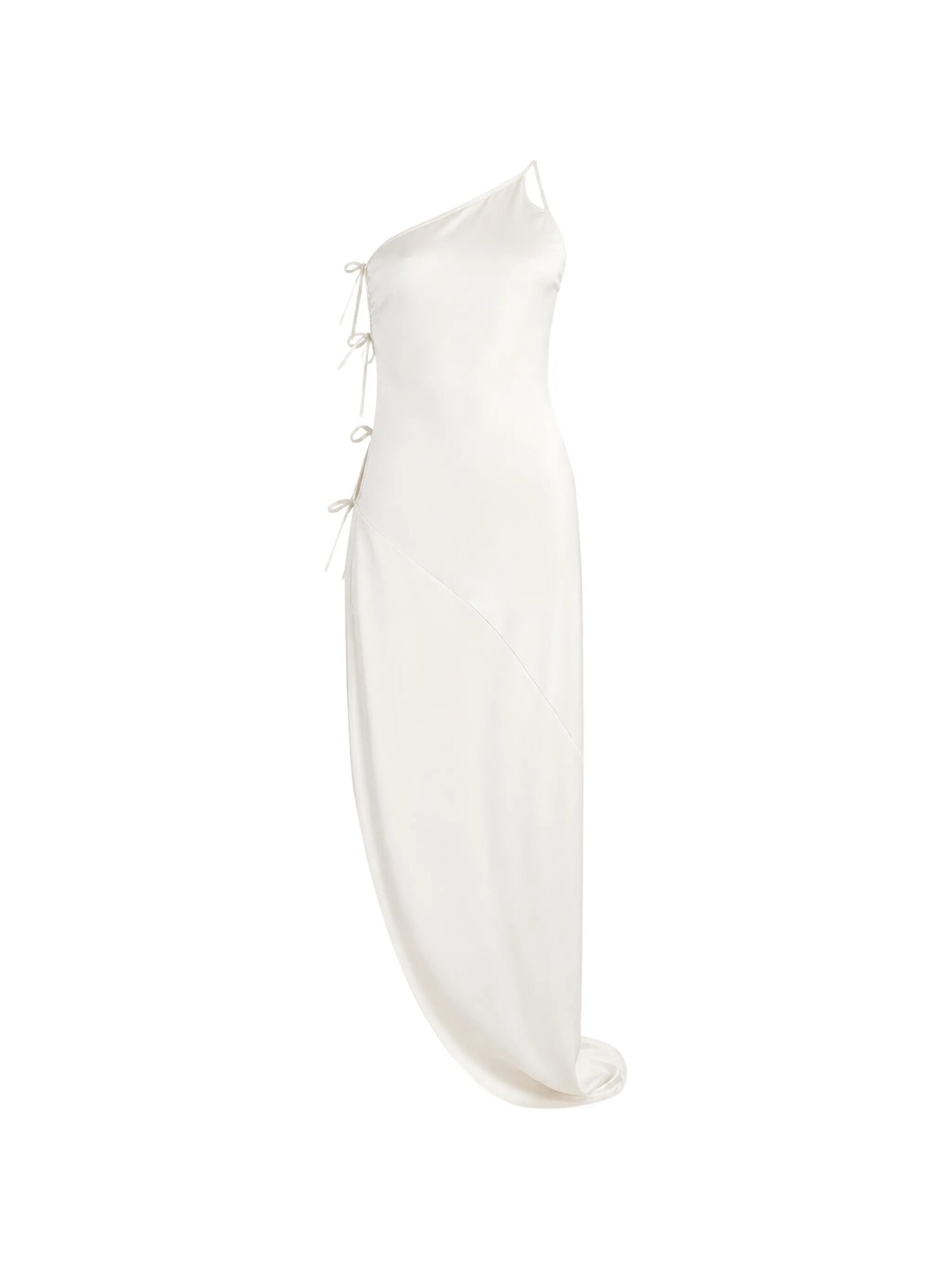Платье Taco one-shoulder side-tie maxi dress