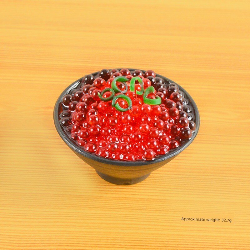 Имитация миниатюрной миски, модель еды, японская поддельная миска для суши, риса, забавная детская фигурка еды, игровой
