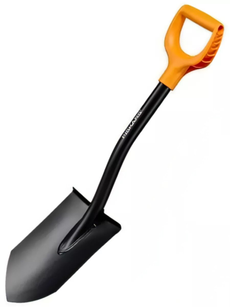 Лопата штыковая укороченная Solid FISKARS, длина 790мм (1066715)