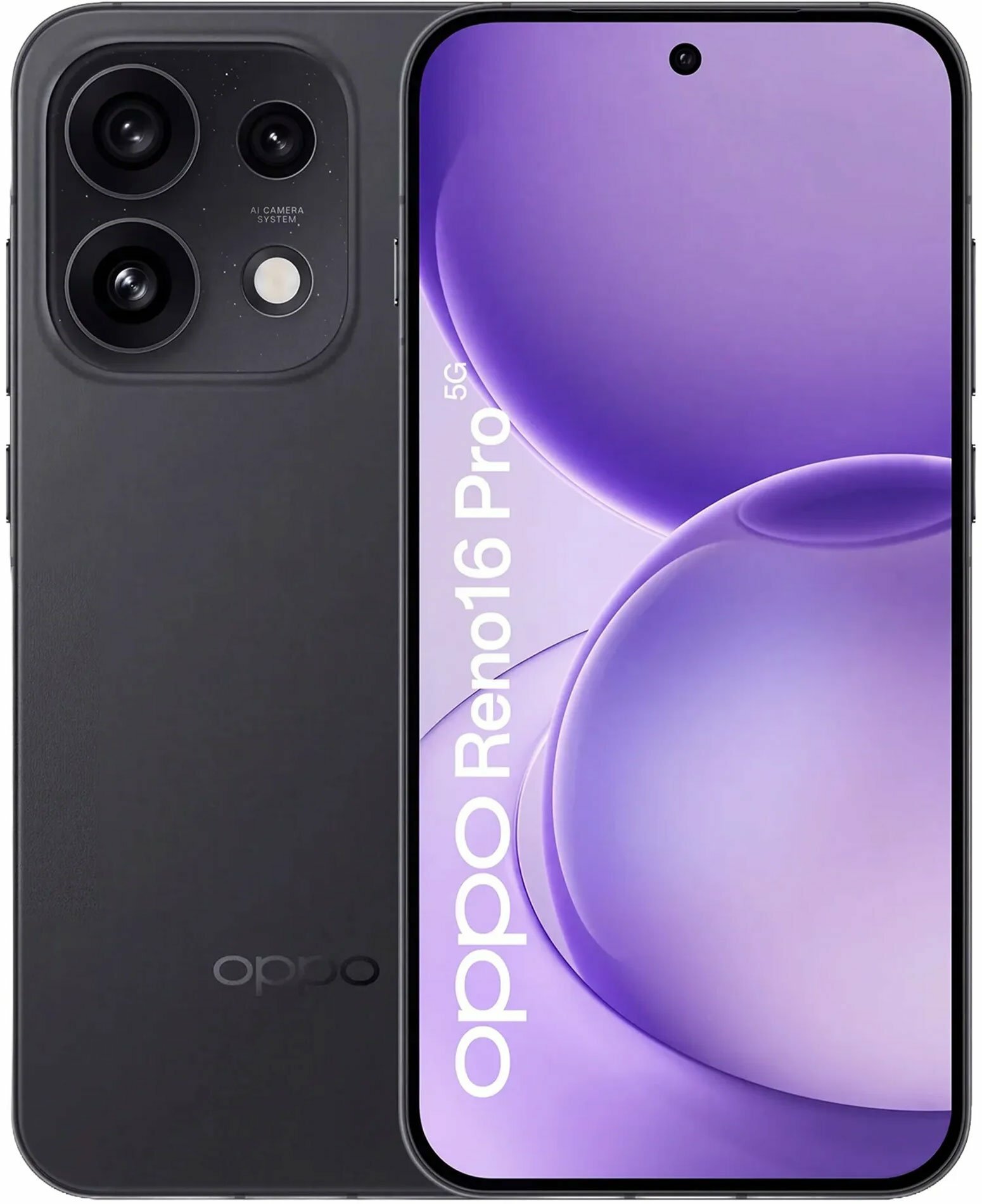 Смартфон Oppo Reno 16 Pro 5G 12/512 Гб (CPH2863) космический черный
