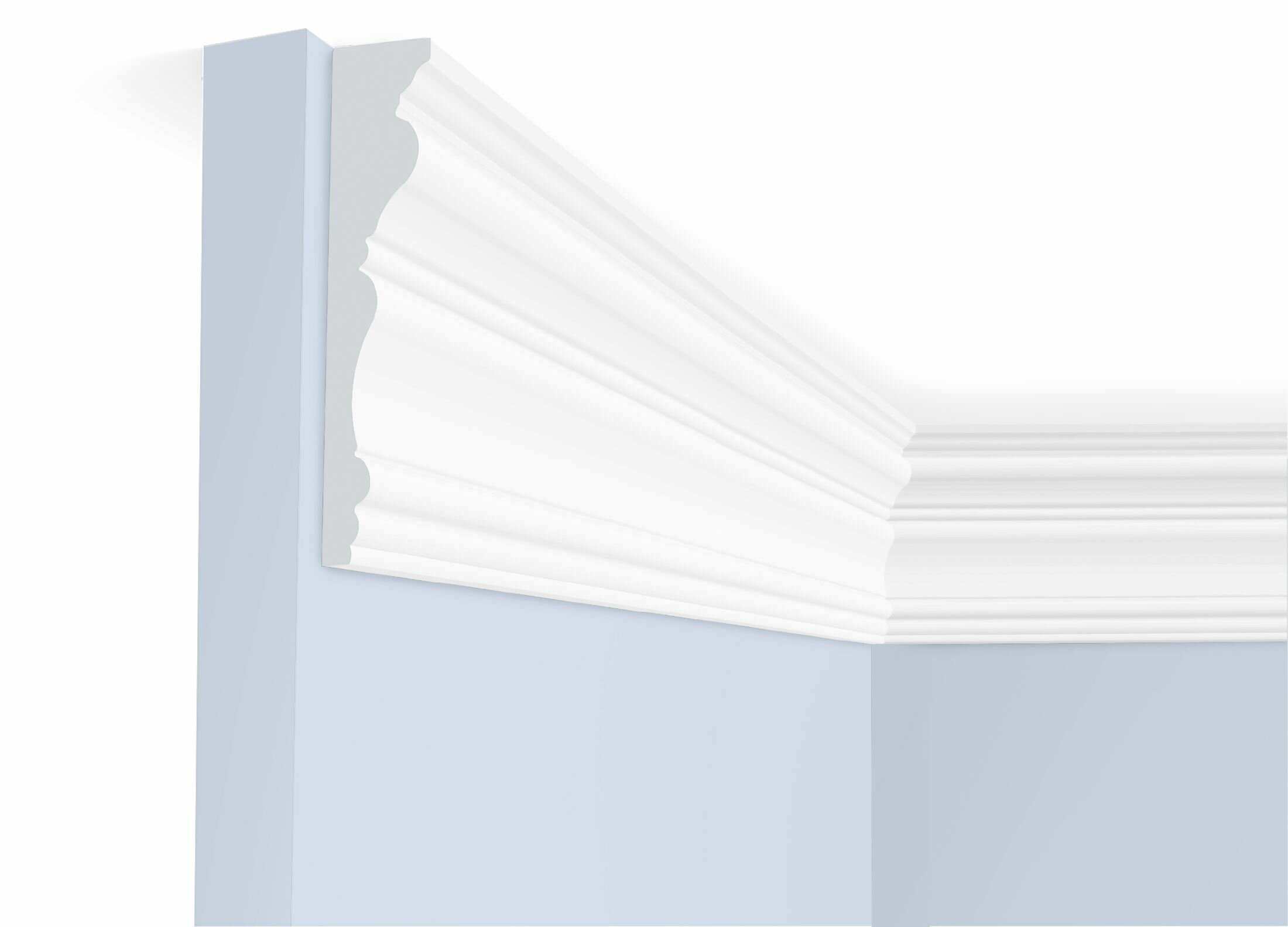 Карниз ударопрочный HiWood L1502 (180*36*2000 мм)