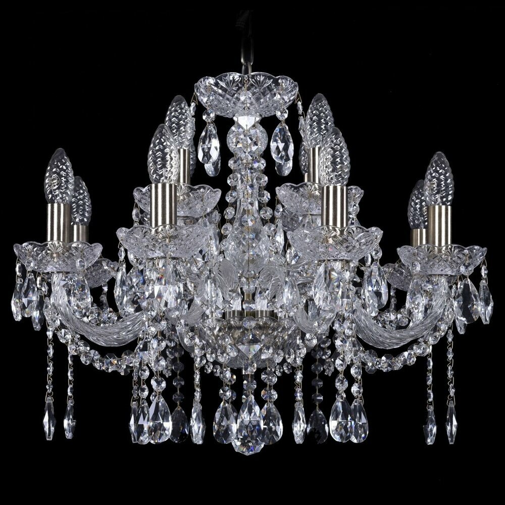 11.12.8+4.195. Br. Sp Люстра хрустальная Bohemia Art Classic
