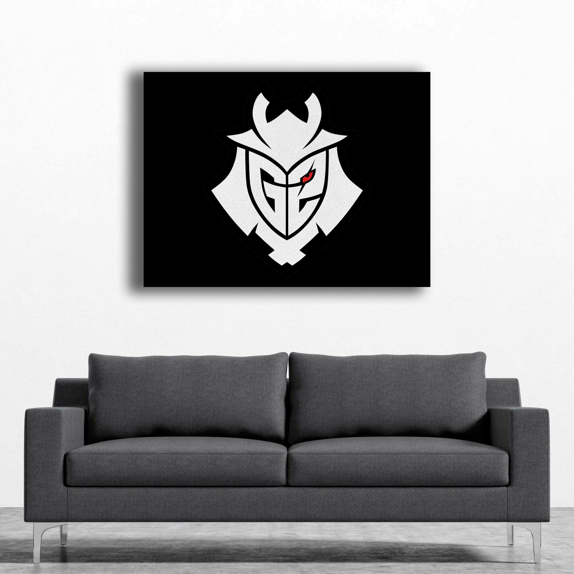 Интерьерная картина на холсте / Киберспорт / G2 Esports 60*80