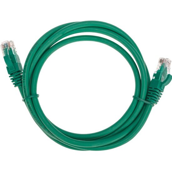 Патч-корд U/UTP Rexant cat 6, медь, LSZH (негорючий), 1,5 м, RJ45-RJ45, 26AWG, зеленый