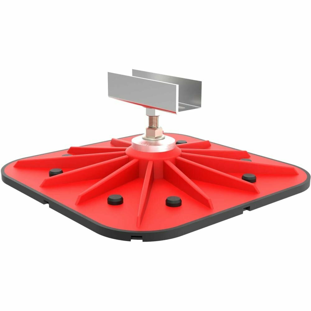 Кровельная опора с горизонтальным кронштейном Fachmann solid foot 350x350 04.031