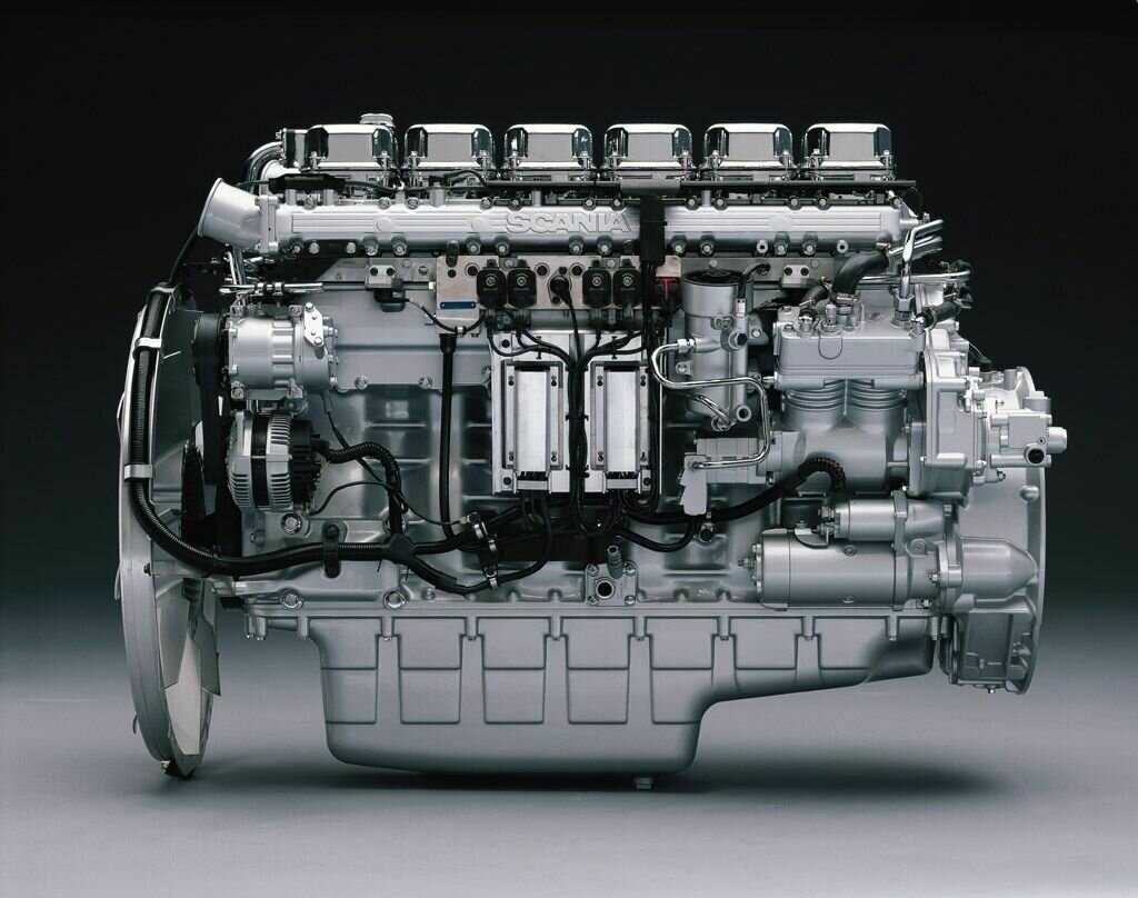 Двигатель и кпп Скания dc11, dc12