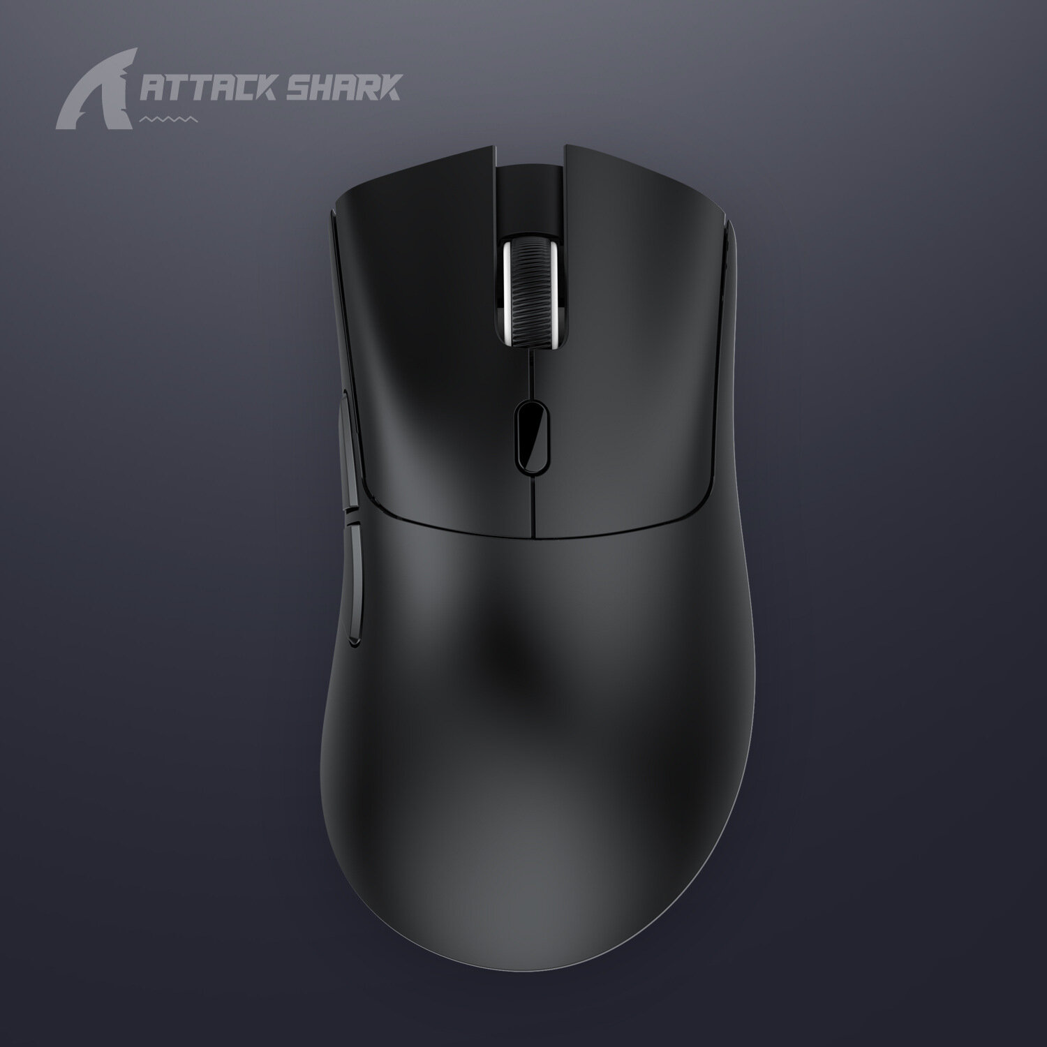Беспроводная мышь Attack Shark R1 lightweight PAW3311 gaming с тремя режимами работы по Bluetooth