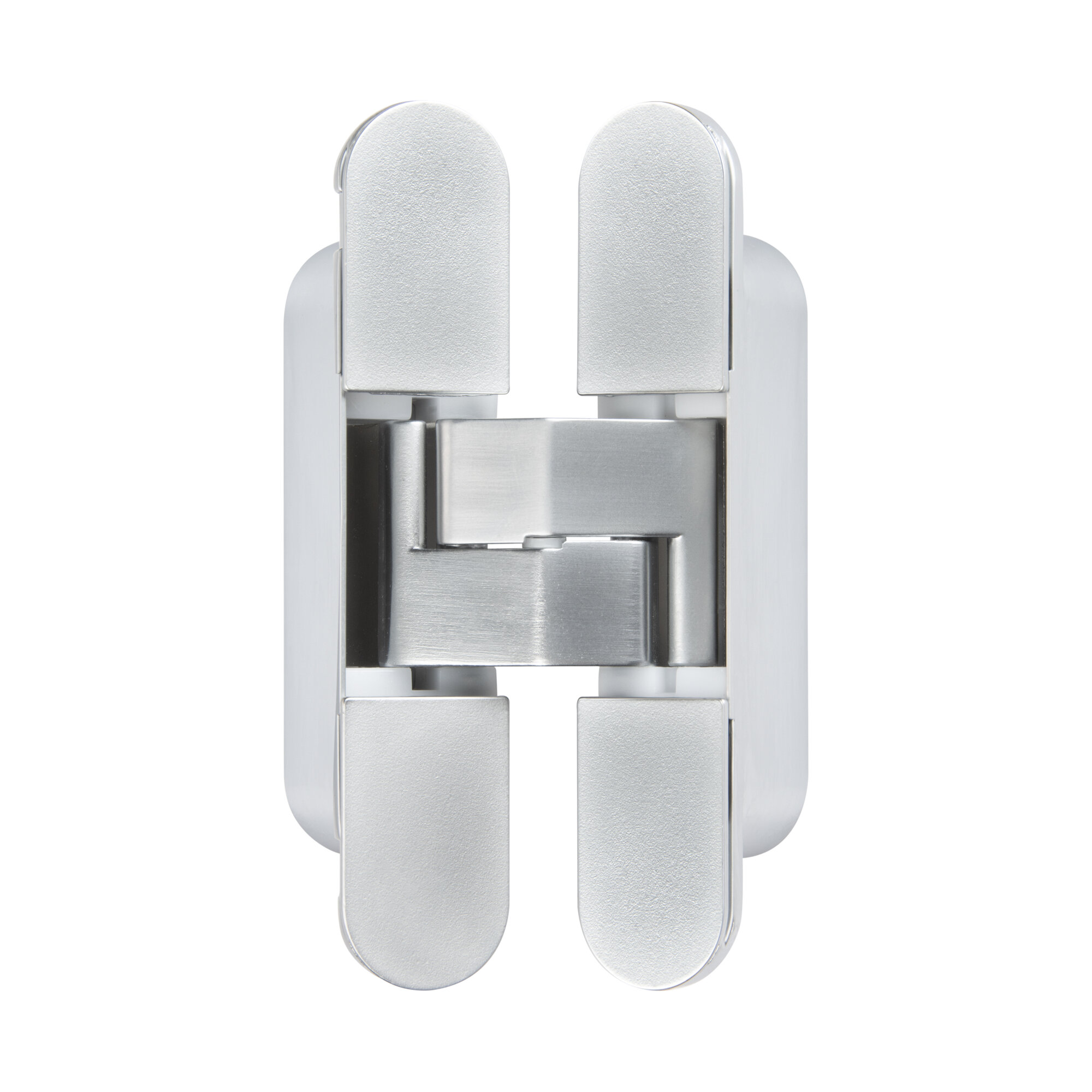 Петли дверные универсальные скрытого монтажа Archie с 3D регулировкой 115х23-3D-M. CHROME (комплект 2 штуки)