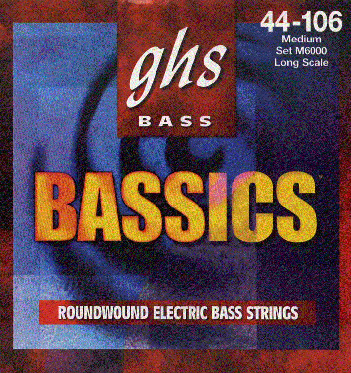 Струны для бас-гитары GHS Strings M6000