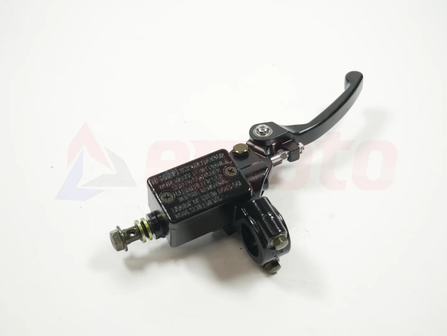 Машинка тормоза переднего с рычагом TTR125 (складывающийся) черная