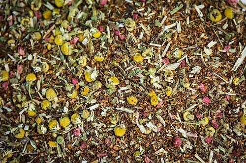 SERENITY - ЧАЙ для маленького капризки (малиновый) чайный напиток, Конунг, пакет 500 г.