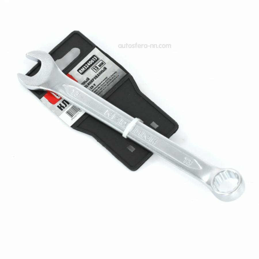 RED MARK RM3240613 Ключ гаечный комбинированный 13х13 мм (холодный штамп) CR-V "RedMark"