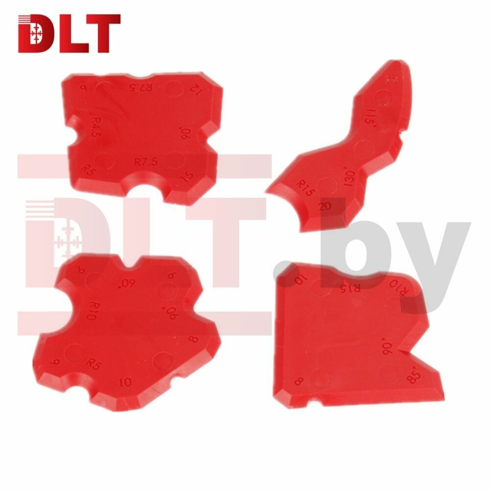 Набор шпателей для силикона (4шт) DLT, арт.63100