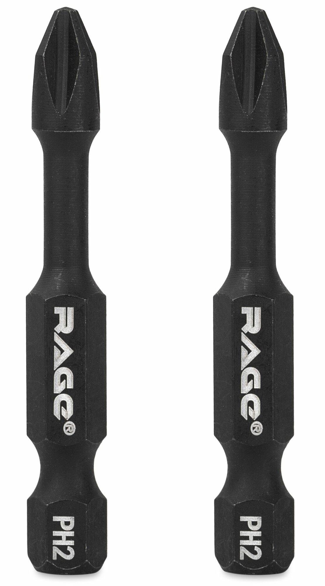 Бита намагниченная торсионная S2 PH2x50мм 2шт. RAGE by VIRA