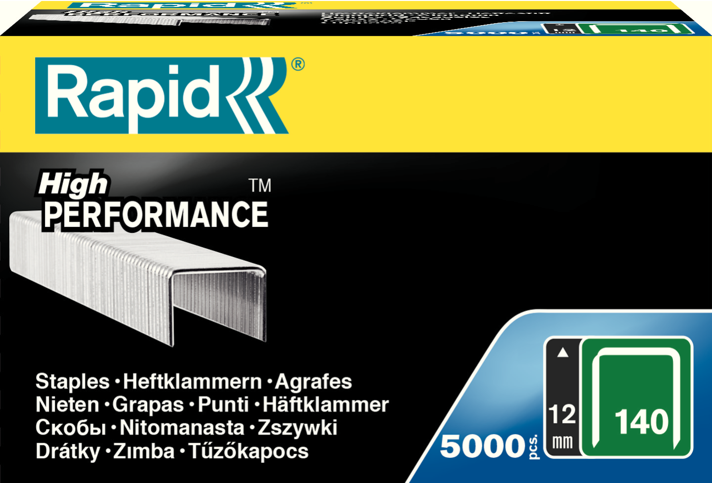Скоба - 140/12 - 5000шт. Rapid 11912311