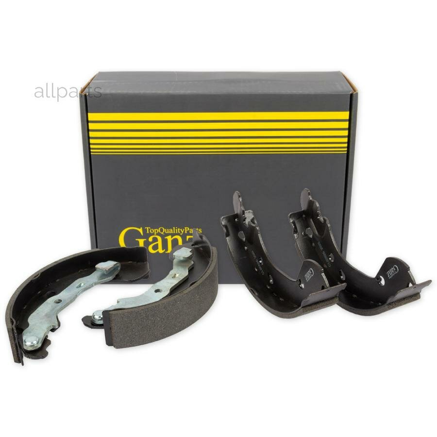GANZ GIJ20026 Колодки тормозные барабанные для LADA VESTA 15-> NISSAN Micra III (K12)/Note 06-> GANZ GIJ20026