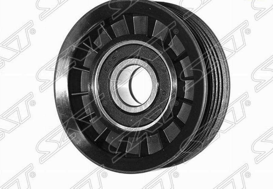 SAT ST-LF17-15-980E Ролик приводного ремня натяжителя FORD FIESTA/FOCUS/MAVERICK/MONDEO/TRANSIT/MAZDA 3/5/MPV 1,8-2,3