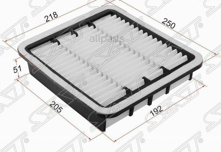 SAT ST-17801-50030 Фильтр воздушный Toyota Crown 99-07 / Lexus GS 97-01