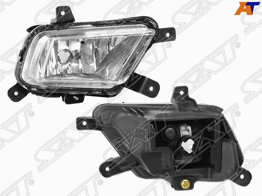 SAT ST-323-20G1R Фара противотуманная (Справа) Kia Rio 09-11