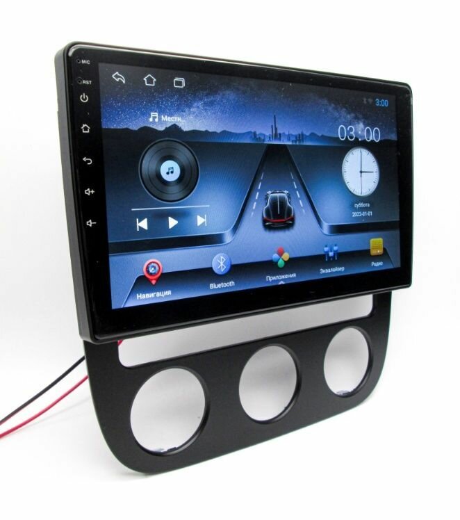 Штатная магнитола 2-32 для Volkswagen Jetta 6 Климат Контроль - Фольксваген Джетта 6 2005-2011 TS7