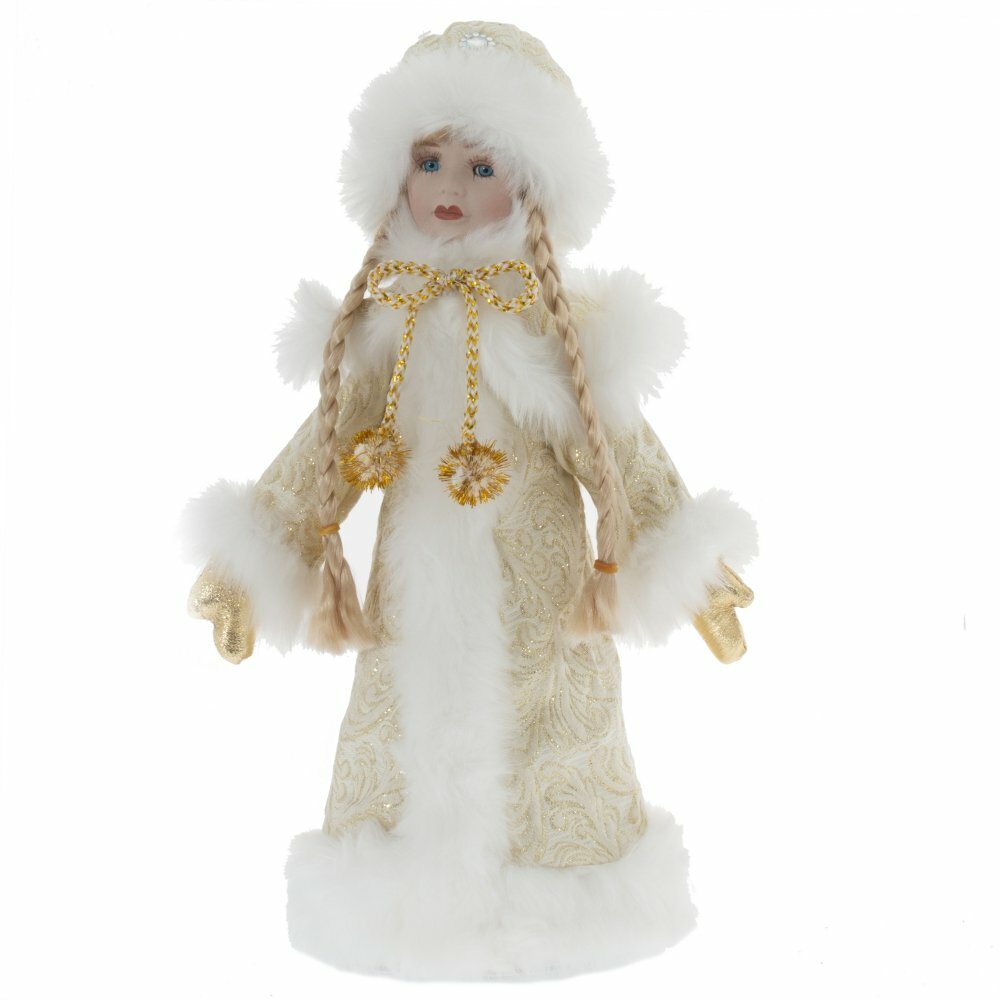 Снегурочка с ёмкостью для конфет, 17х17х38см KSM-722239