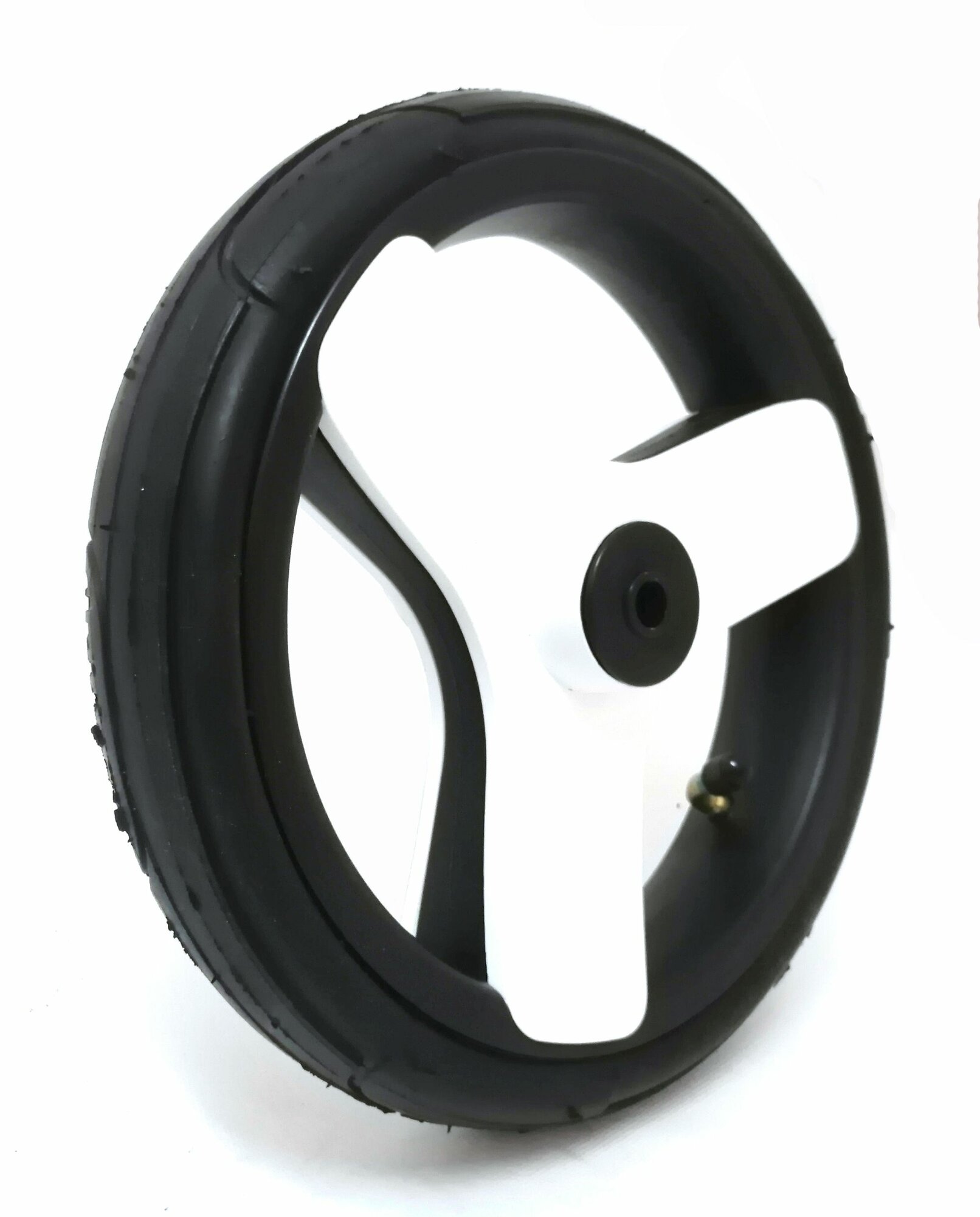 Колесо 10 дюймов надувное № 99 для детской коляски (низкопрофильное (48х188), под ось 10 мм.