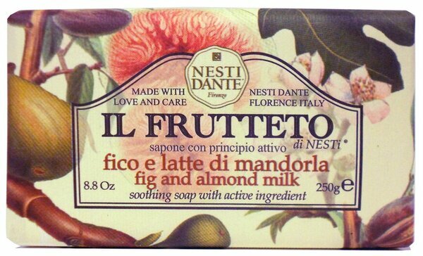Мыло Nesti Dante IL FRUTTETO Инжир и миндальное молоко / Fig and almond milk 250 г