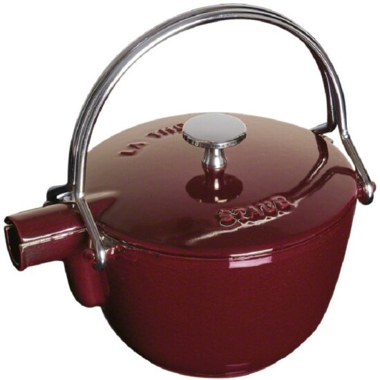 Чайник круглый Staub Specials гранатовый, 16.5 см, 1.15 л (1650087)