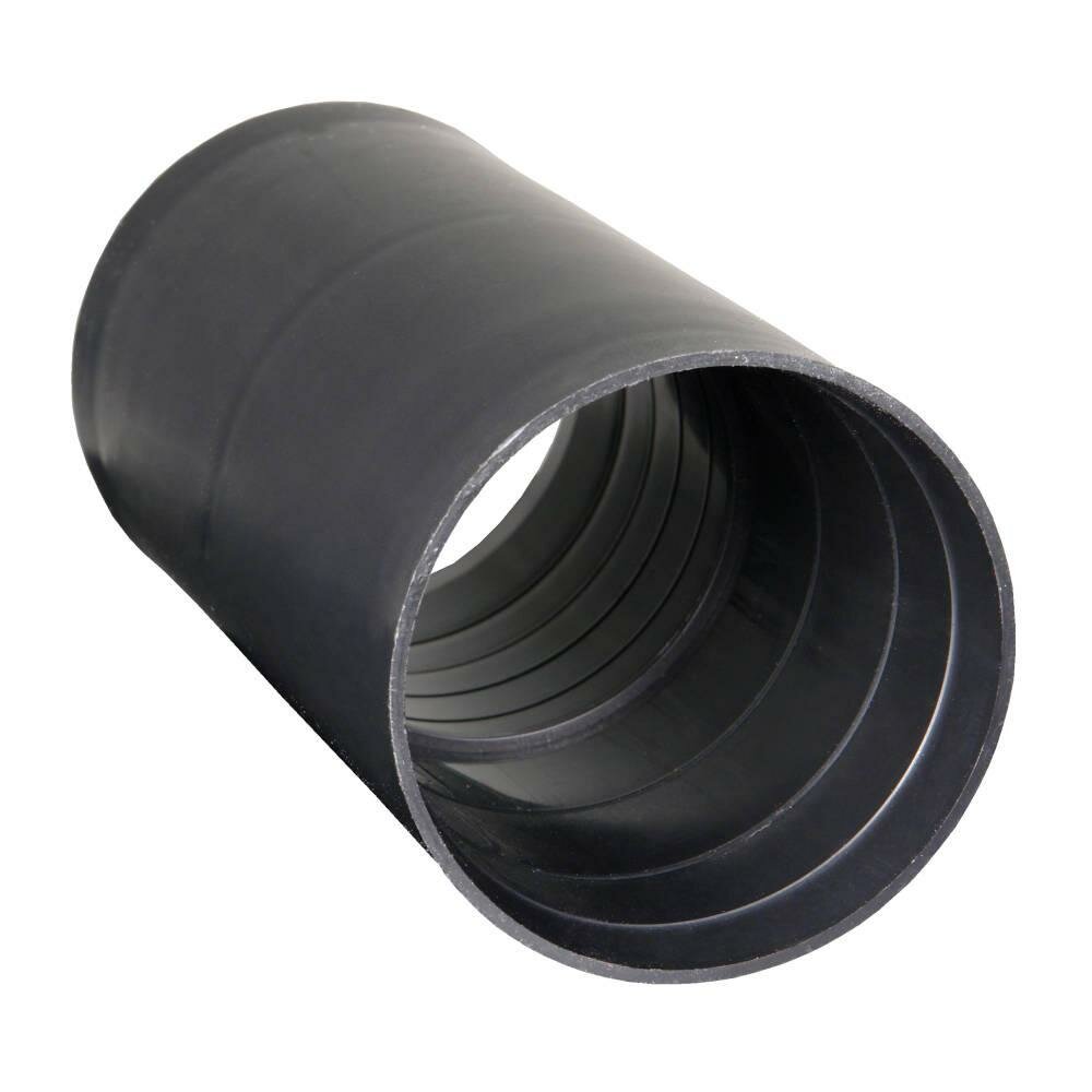 Муфта D 50 мм для соединения гофрированных дренажных и гофрированных труб 50 мм