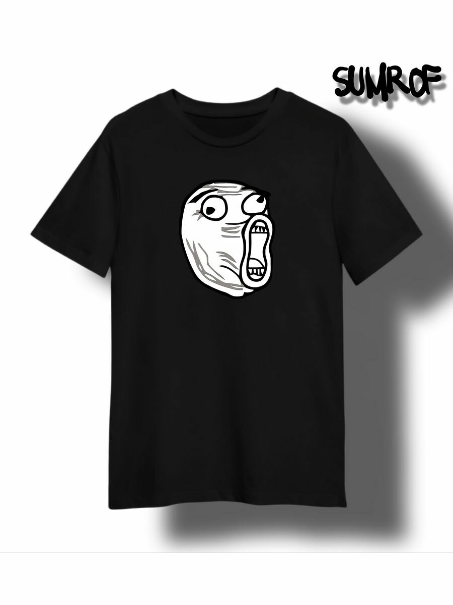 Футболка мем lol