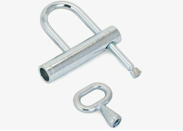 Замок навесной аллюр ВС-3КА хром