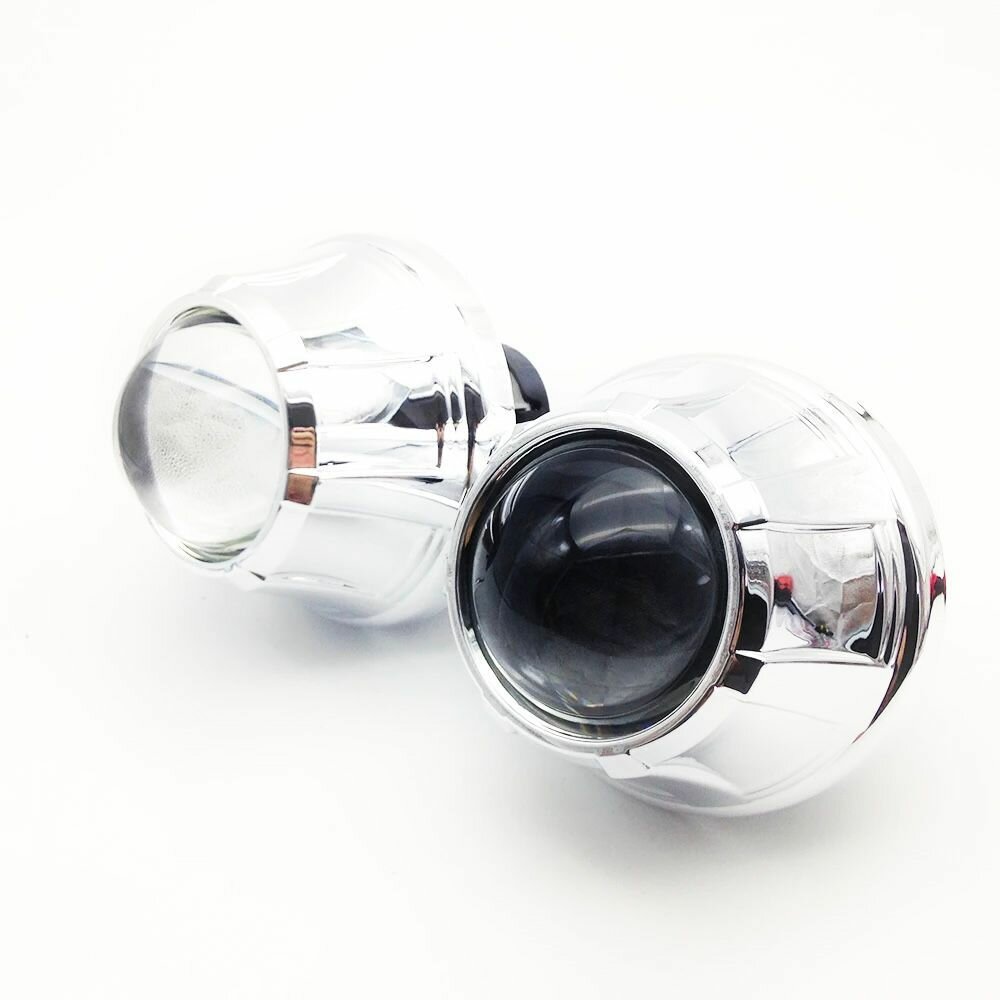 Универсальные би-линзы для автомобиля (Комплект с Блендами 210) 3.0 дюйма под лампу H1