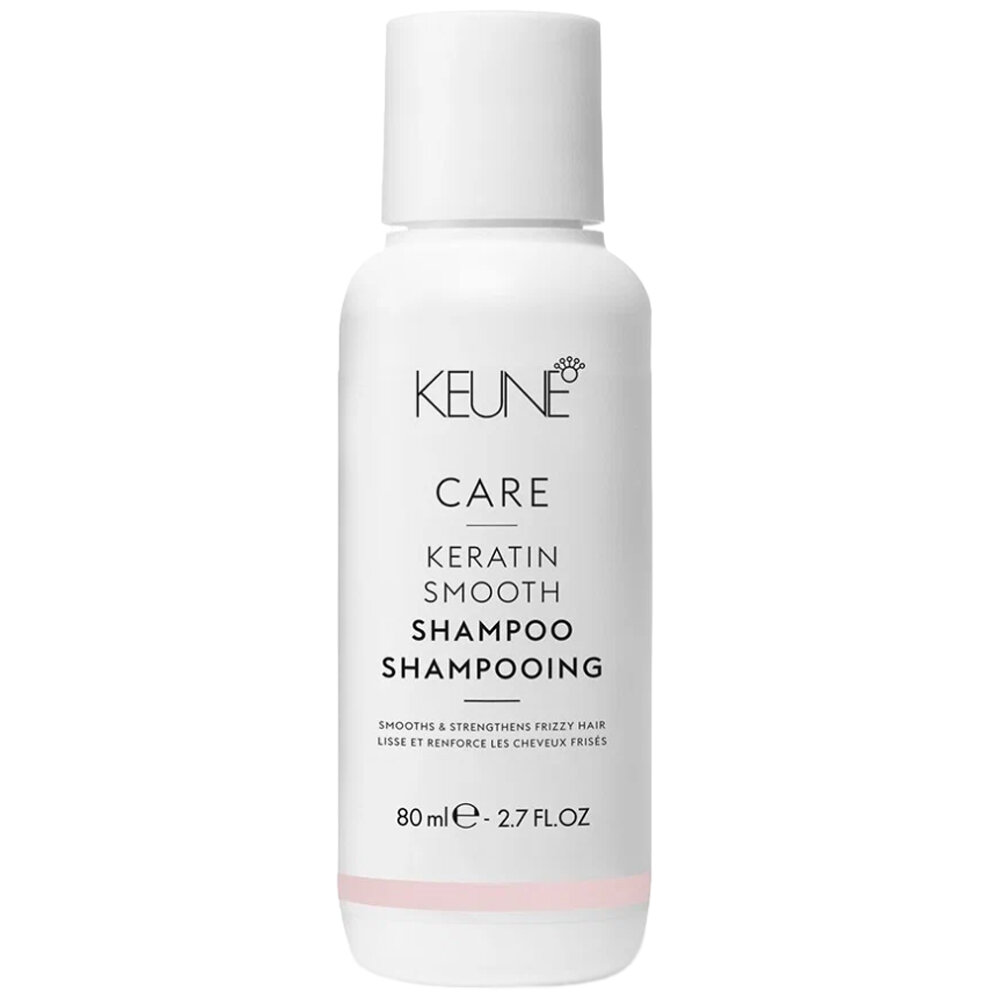 Шампунь Кератиновый комплекс/ CARE Keratin Smooth Shampoo 80 мл