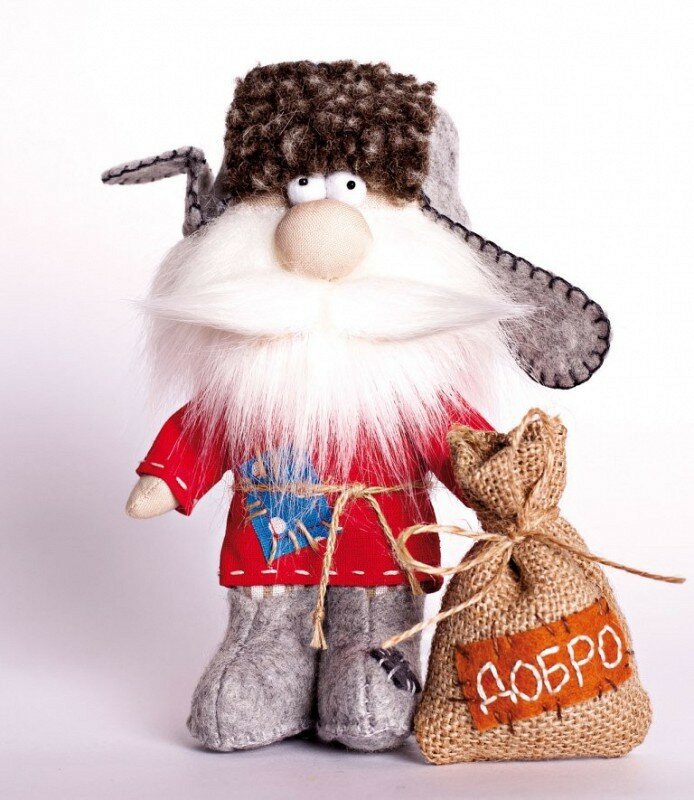 Набор для шитья Перловка #ПЛДК-1455 Домовой, 17 см