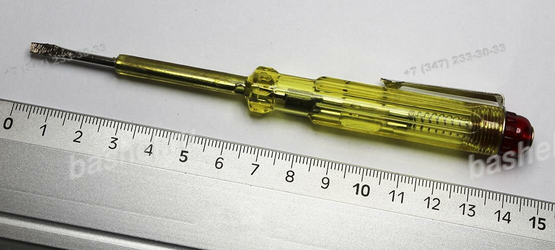 Отвертка индикаторная STAYER TOPElectro, 100-500В, 140 мм, Stayer