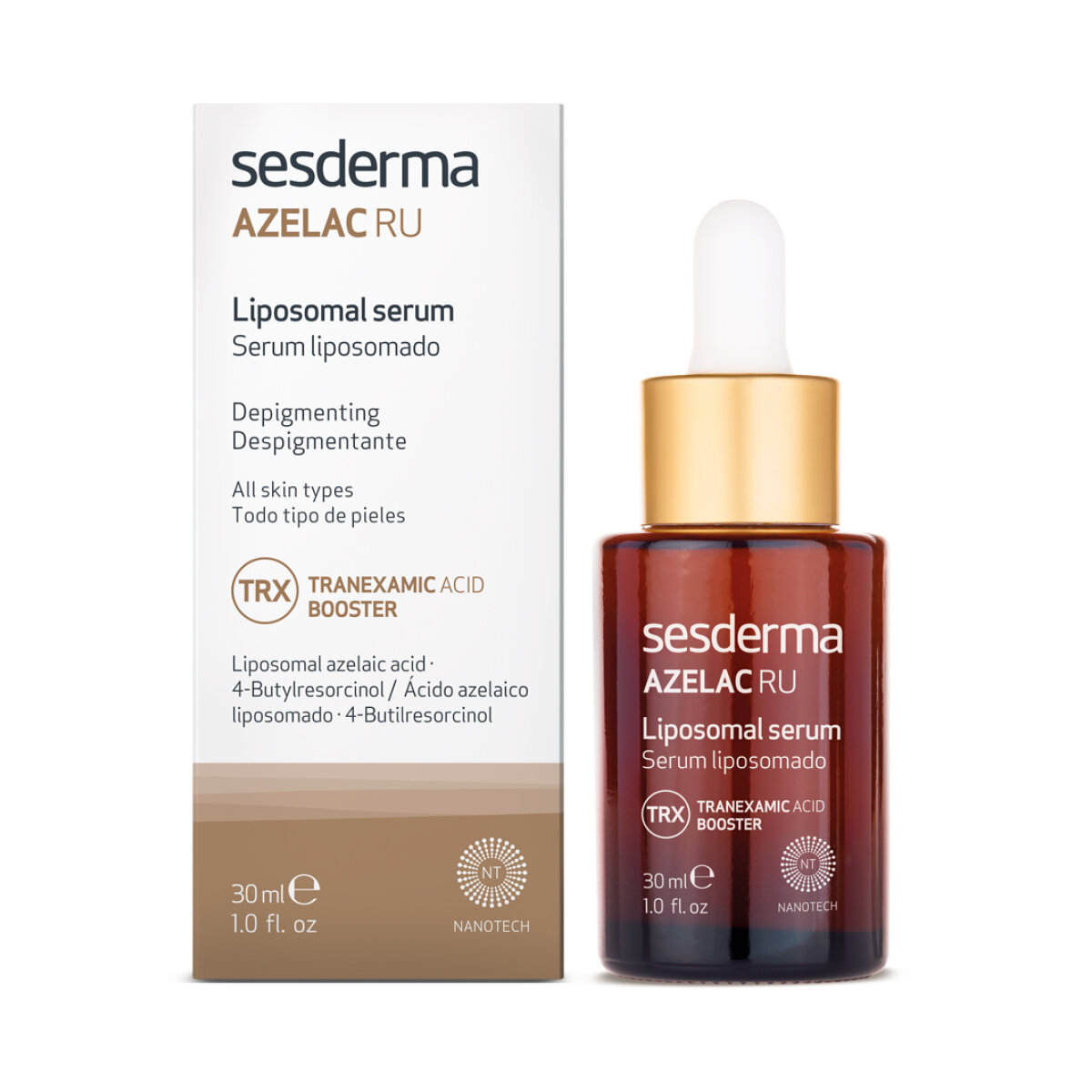 Sesderma AZELAC RU Cыворотка депигментирующая на основе липосомированных компонентов, 30 мл