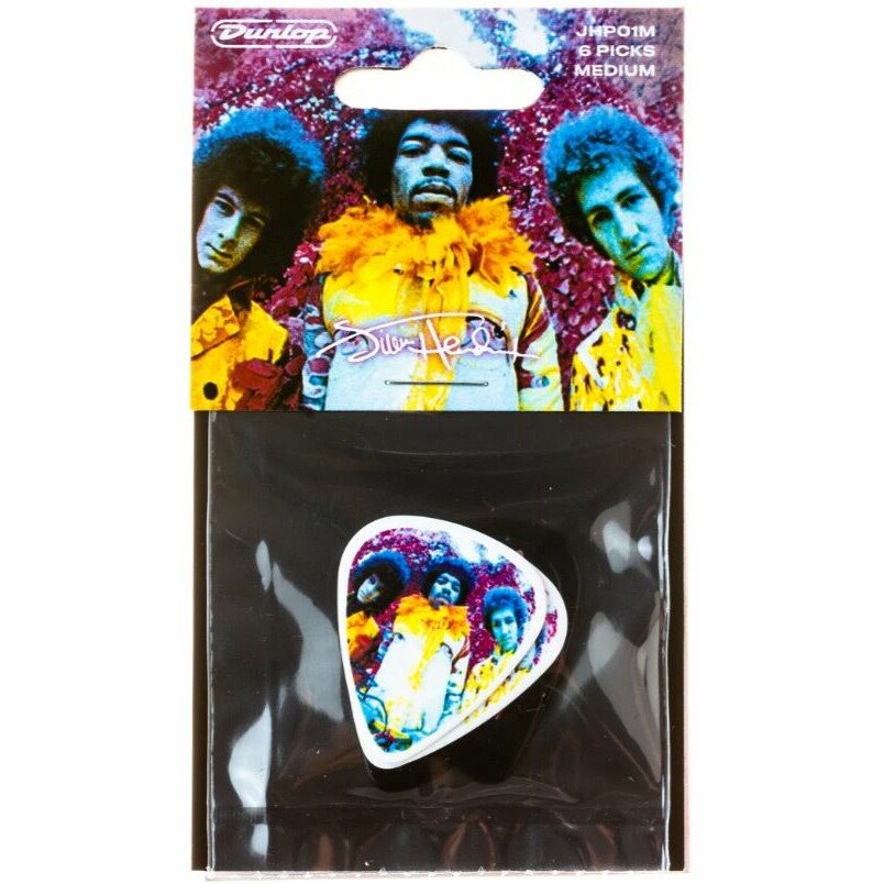 Набор медиаторов 6шт. Dunlop JHP01M Jimi Hendrix Are You Experienced