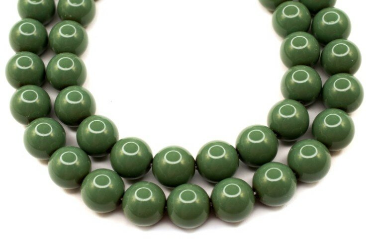 Жемчуг Preciosa Maxima, цвет sage, 10мм, 704-221, 5шт