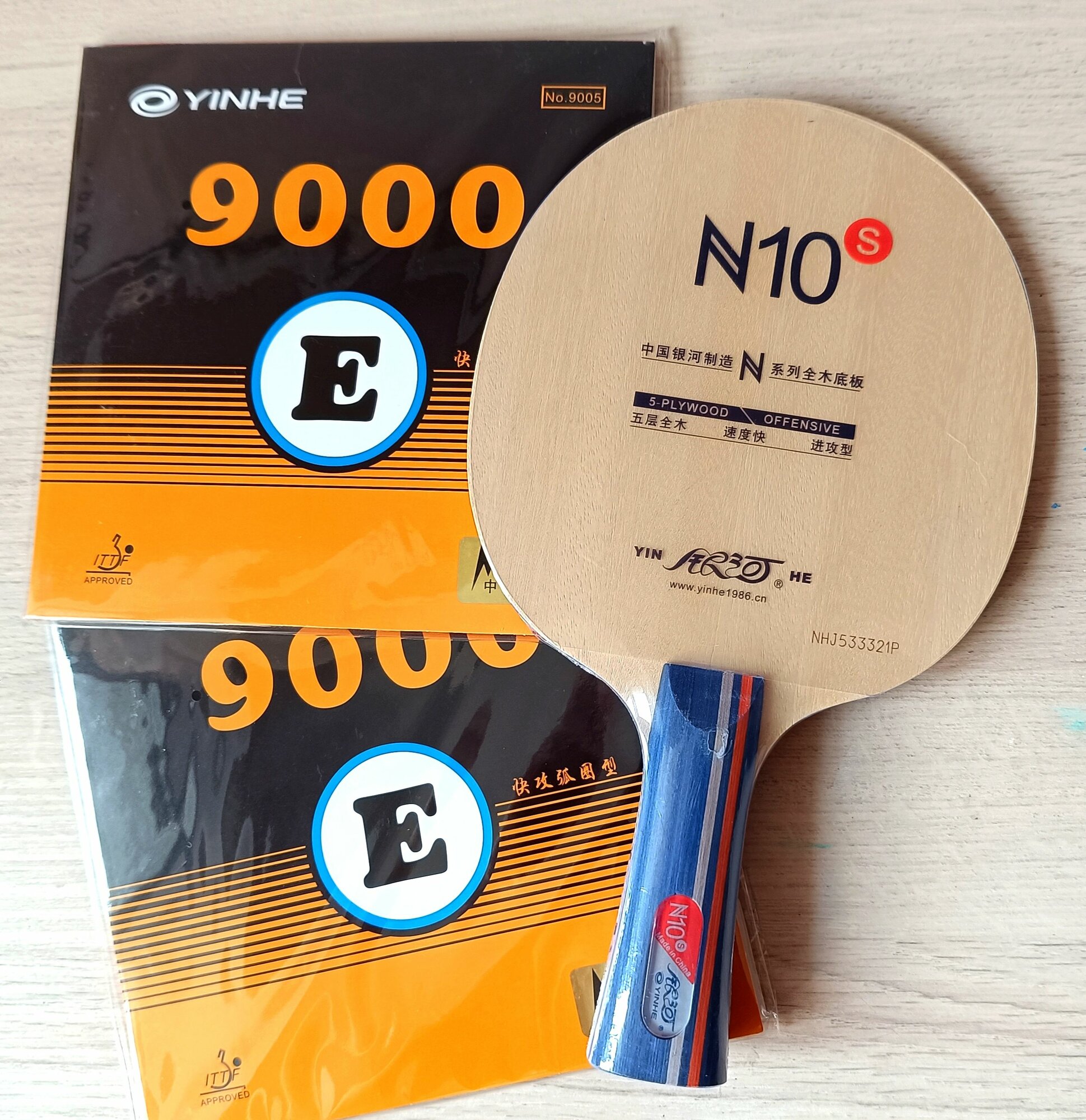 Универсальная ракетка ручной сборки Yinhe N10s + 9000e