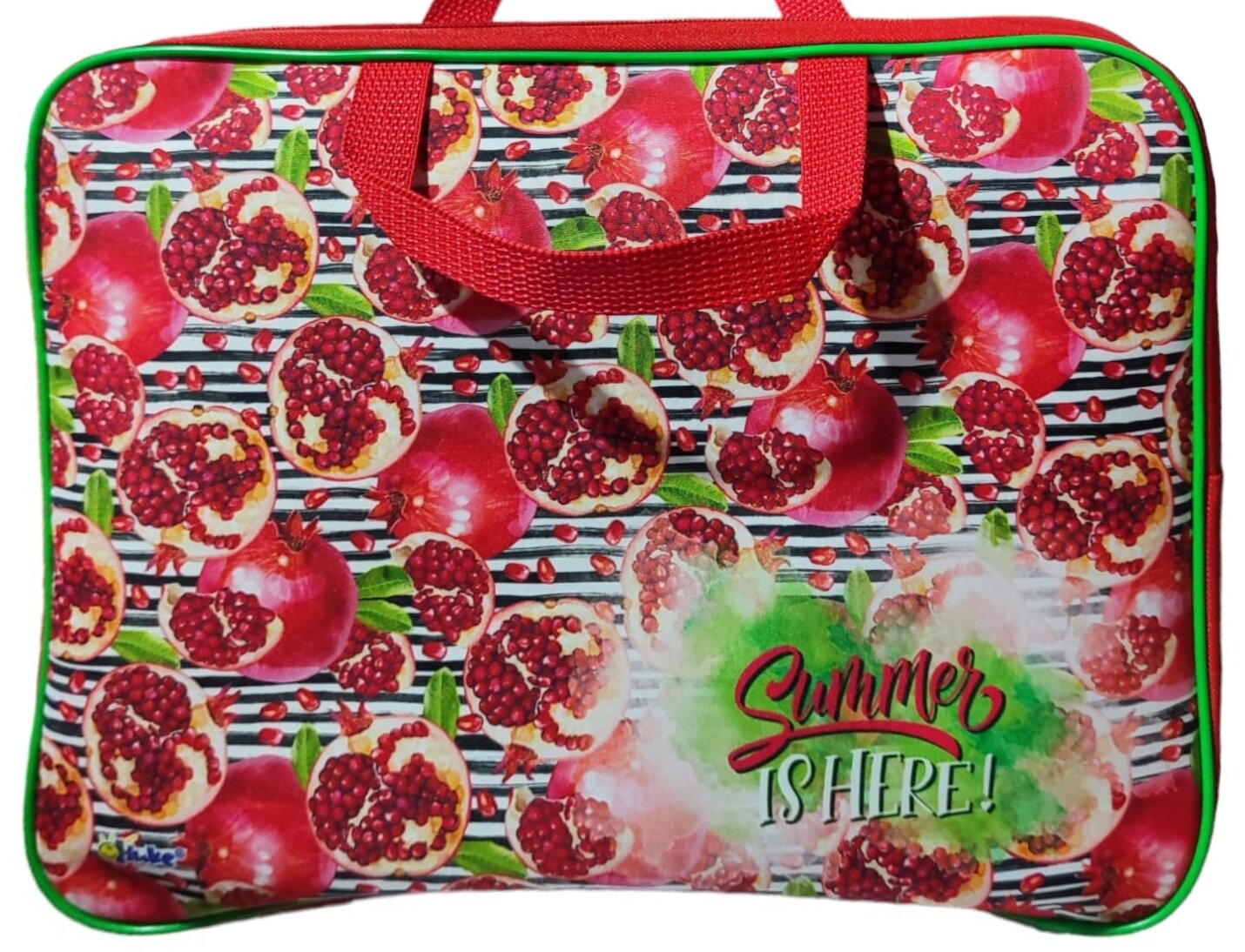 Папка-сумка с ручками А4 текстильная для тетрадей, труда, изо, 1 отделение 350*265*45мм