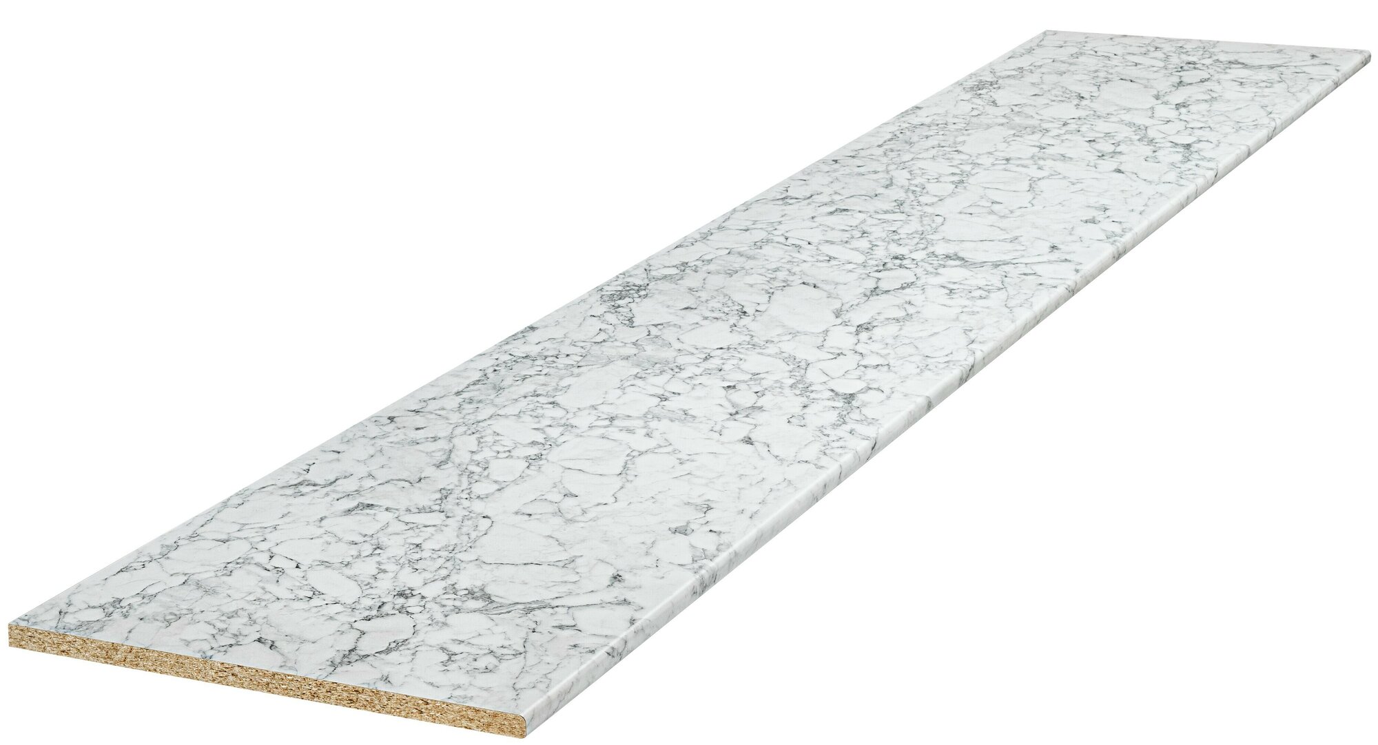 Столешница для кухни Скиф 2400х600x26мм с кромкой. Цвет - Мрамор итальянский