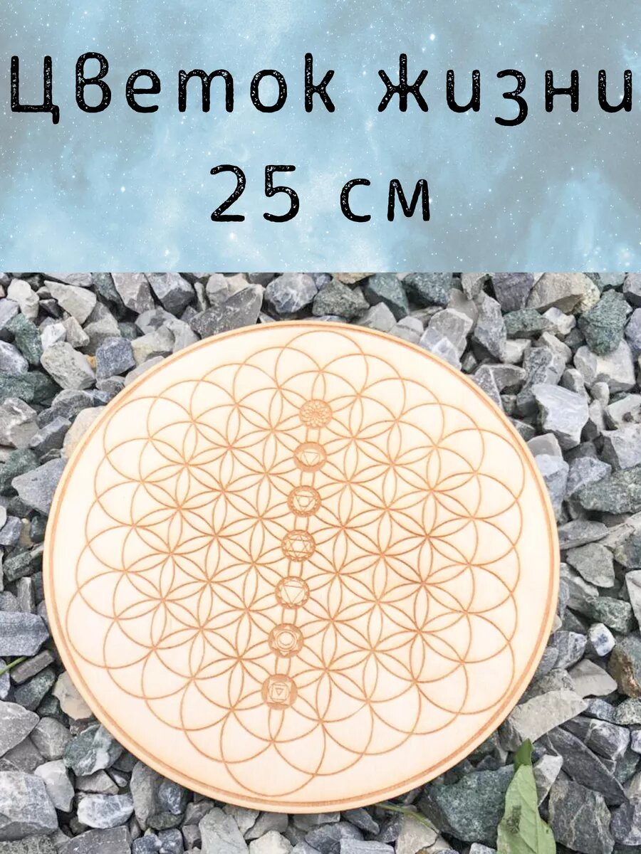 Цветок и семя жизни, сакральная геометрия, украшение алтаря