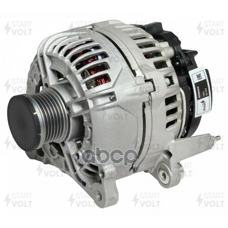 Генератор для А/М VAG POLO SEDAN (10-)/JETTA IV (11-)/TIGUAN (07-) 1.4TSI/1.6I 140A (LG 1814) STARTVOLT арт. LG1814