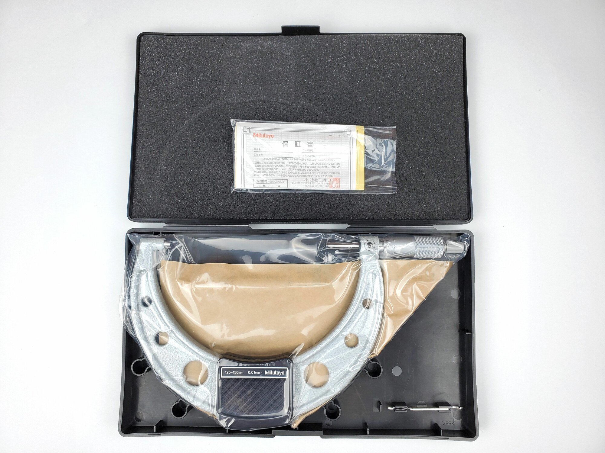 Микрометр нониусный 125-150мм Mitutoyo (Япония) 103-142